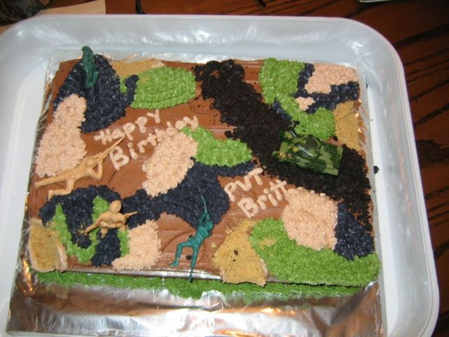 Combat Cake - CakeCentral.com