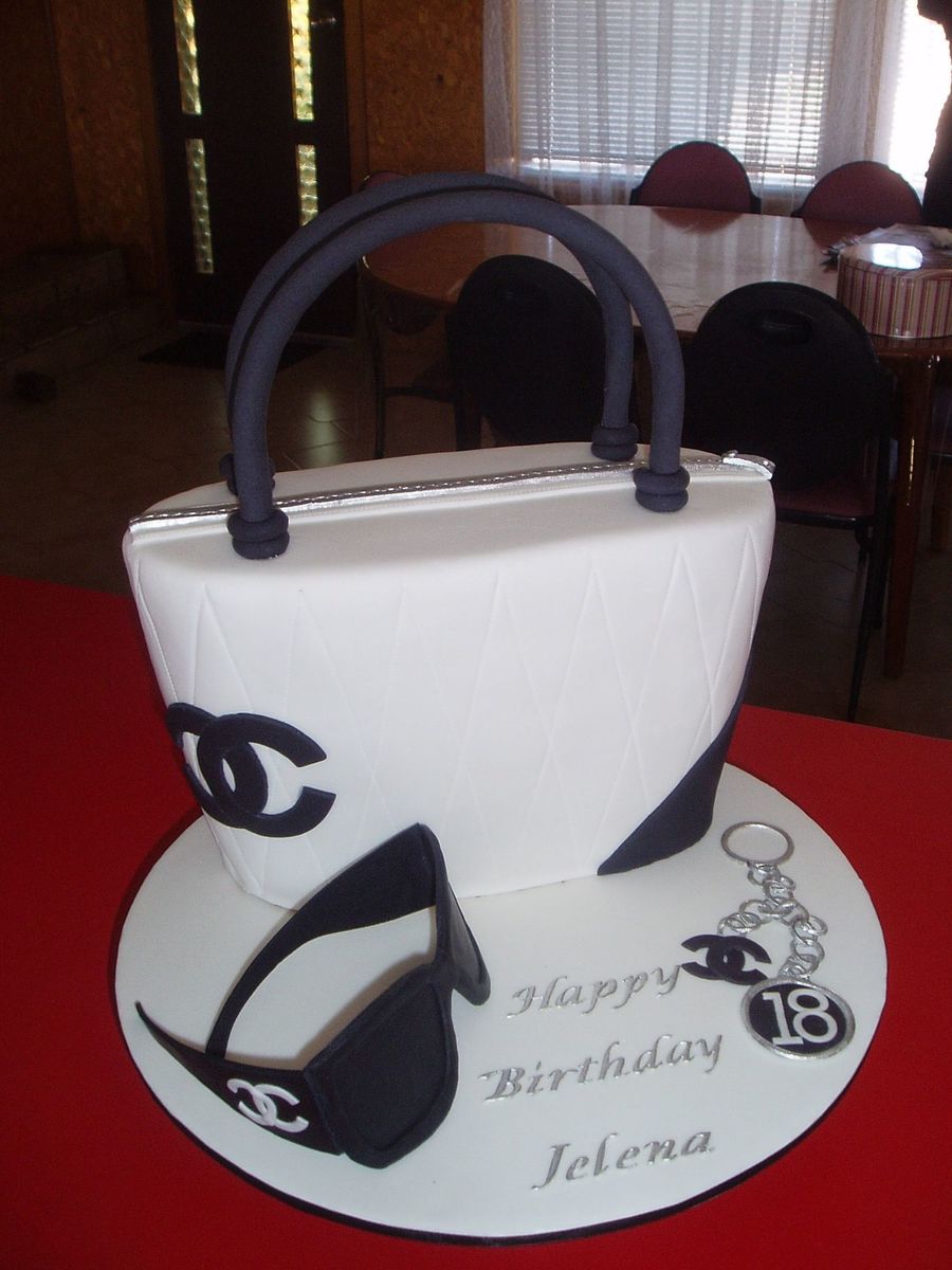 Chanel Purse Cake - CakeCentral.com
