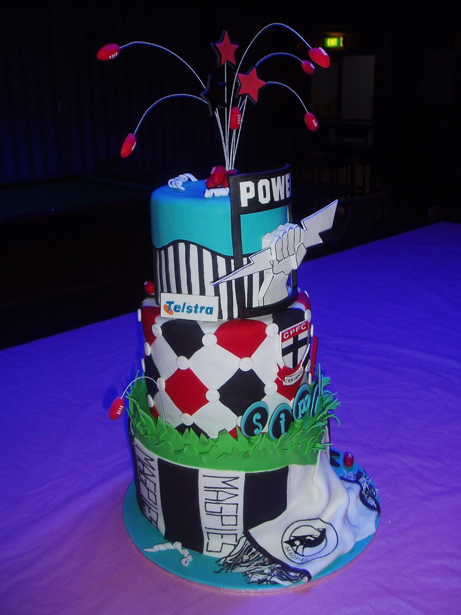 Football Themed Cake - CakeCentral.com