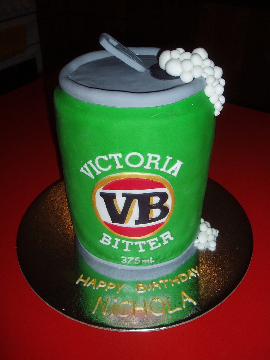 Beer Can Cake - CakeCentral.com