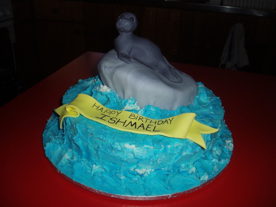Seal Themed Birthday Cake - CakeCentral.com