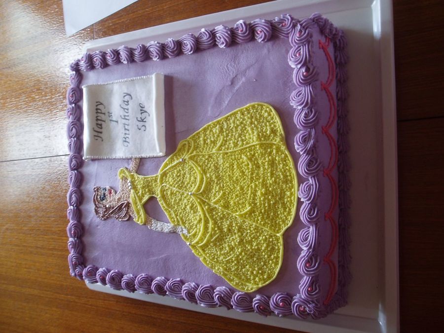 Disney Princess - Belle - CakeCentral.com