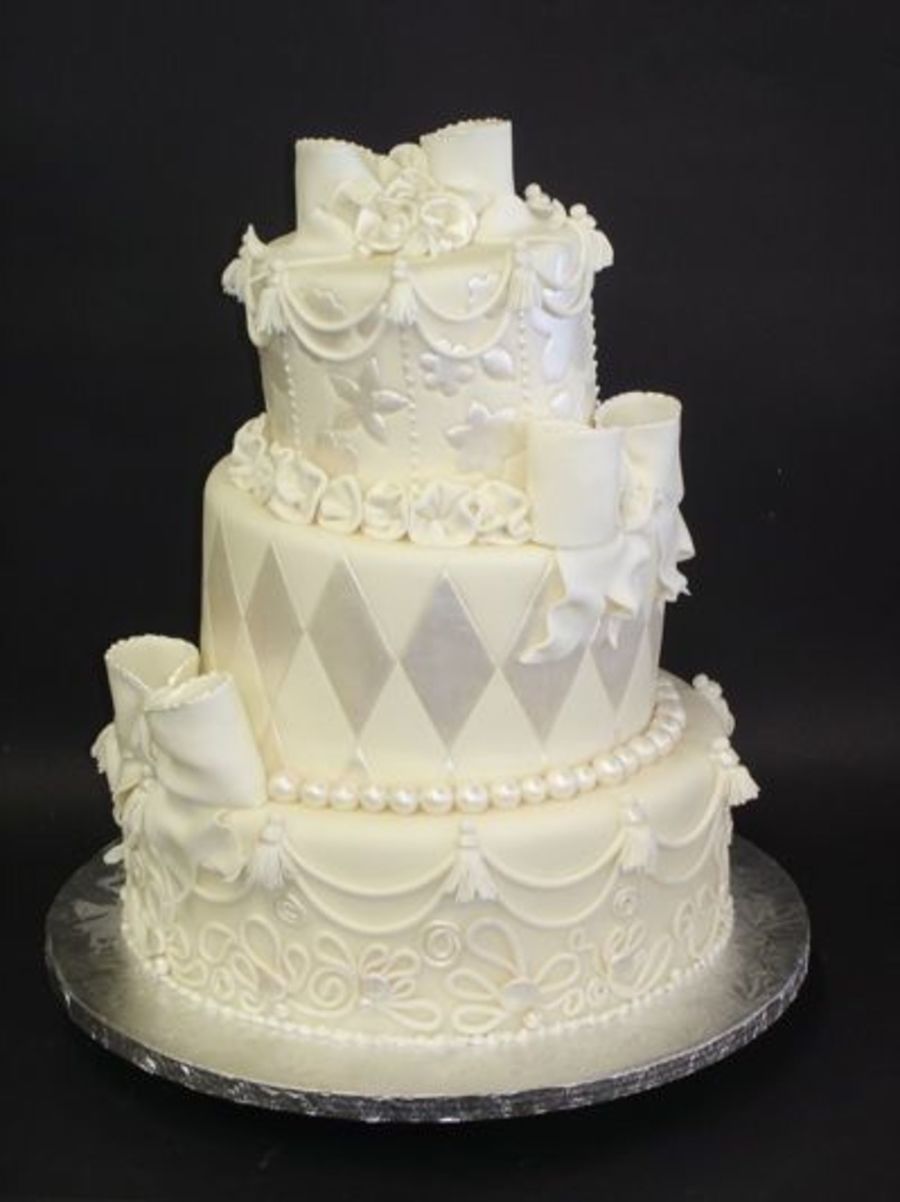 Whimsical Topsy Turvy Cake - CakeCentral.com