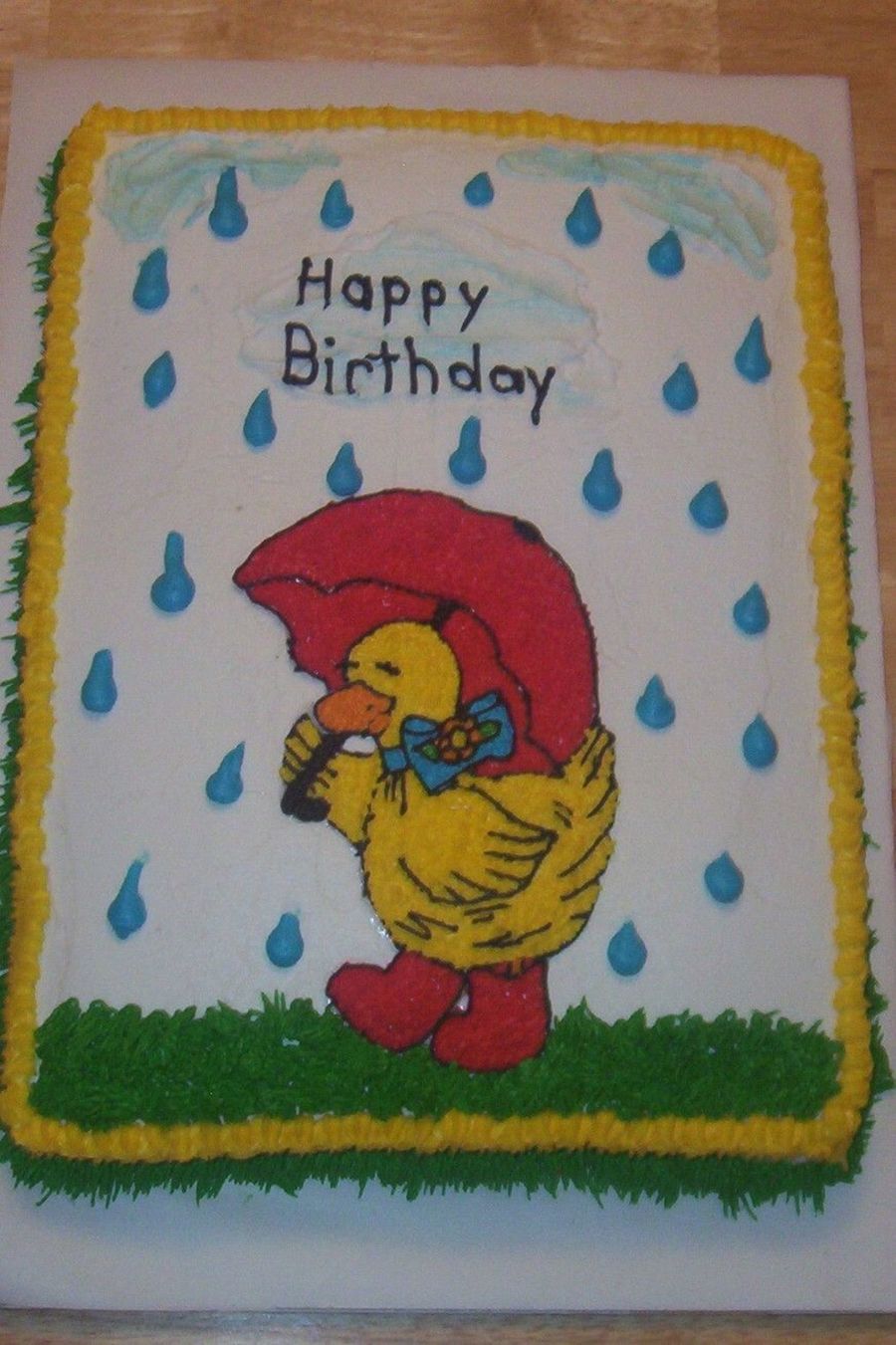 April Birthday Cake - CakeCentral.com