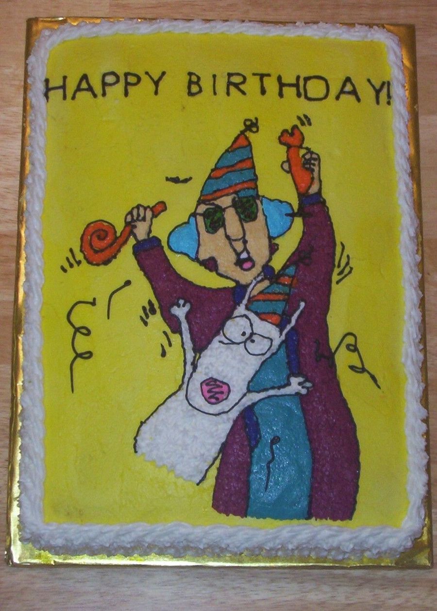 Maxine Birthday Cake - CakeCentral.com