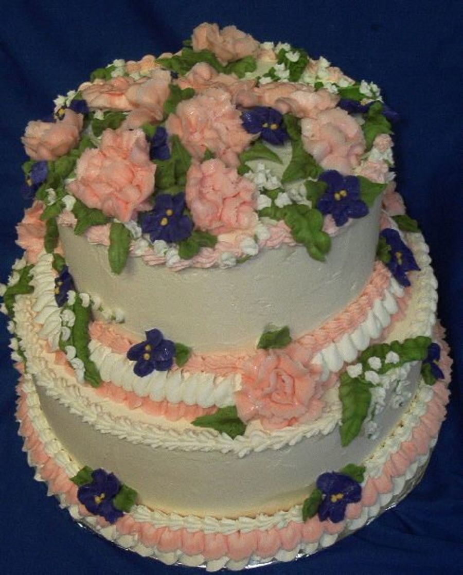 Anns_60Th_Bday_Cake.jpg - CakeCentral.com