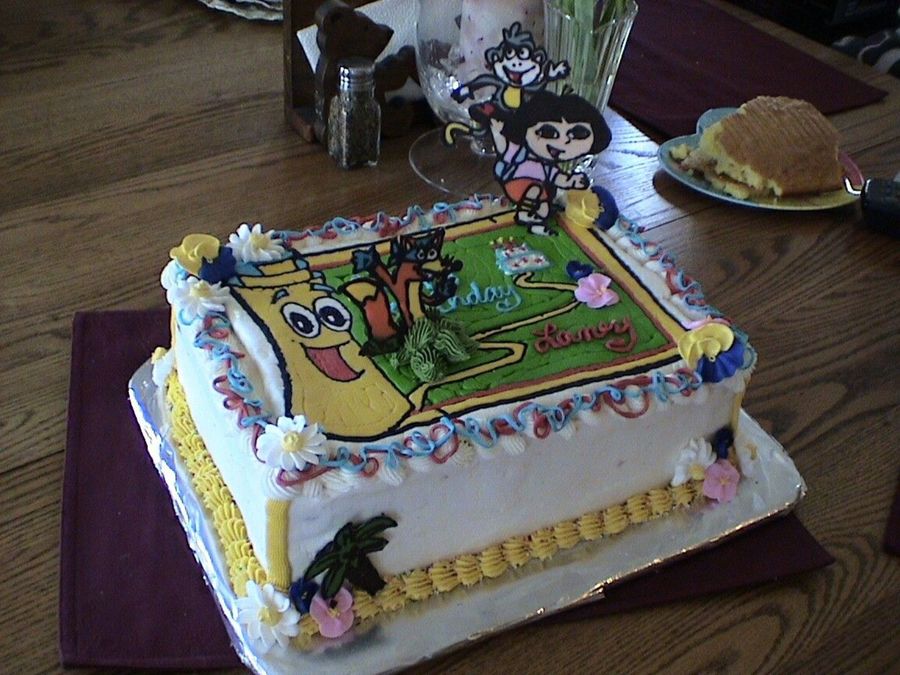 Dora's Map - CakeCentral.com