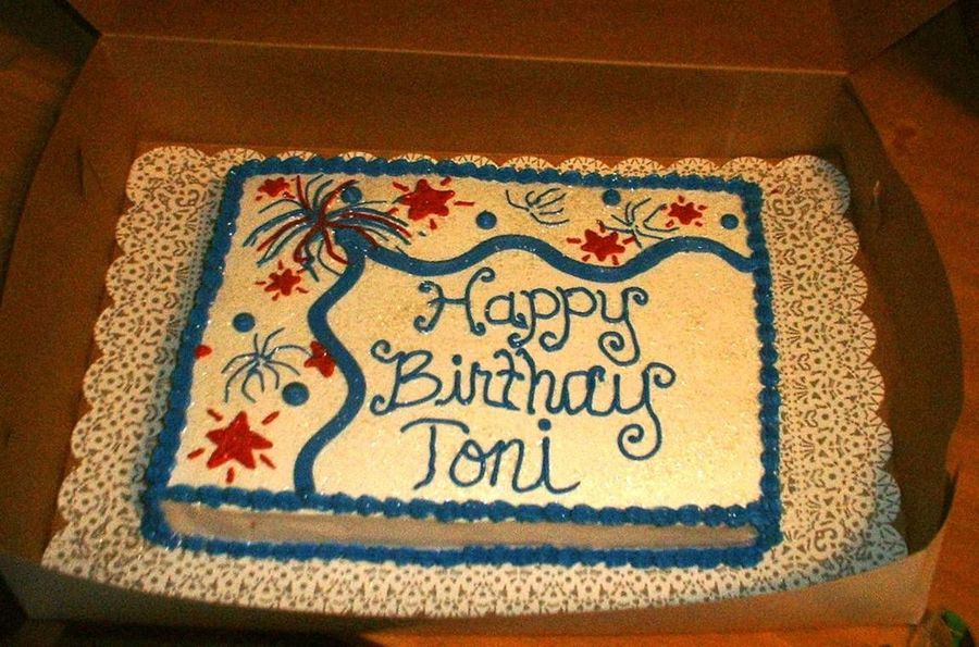 Happy Birthday July 4Th - CakeCentral.com