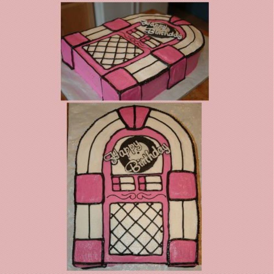 Jukebox 50Th Birthday - CakeCentral.com