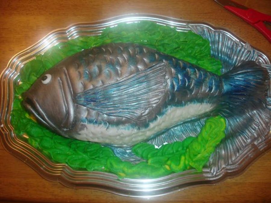 Colette's Fish Cake - CakeCentral.com