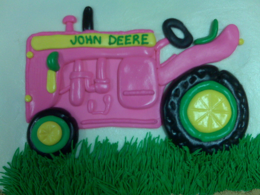 John Deere Babyshower Cake - CakeCentral.com