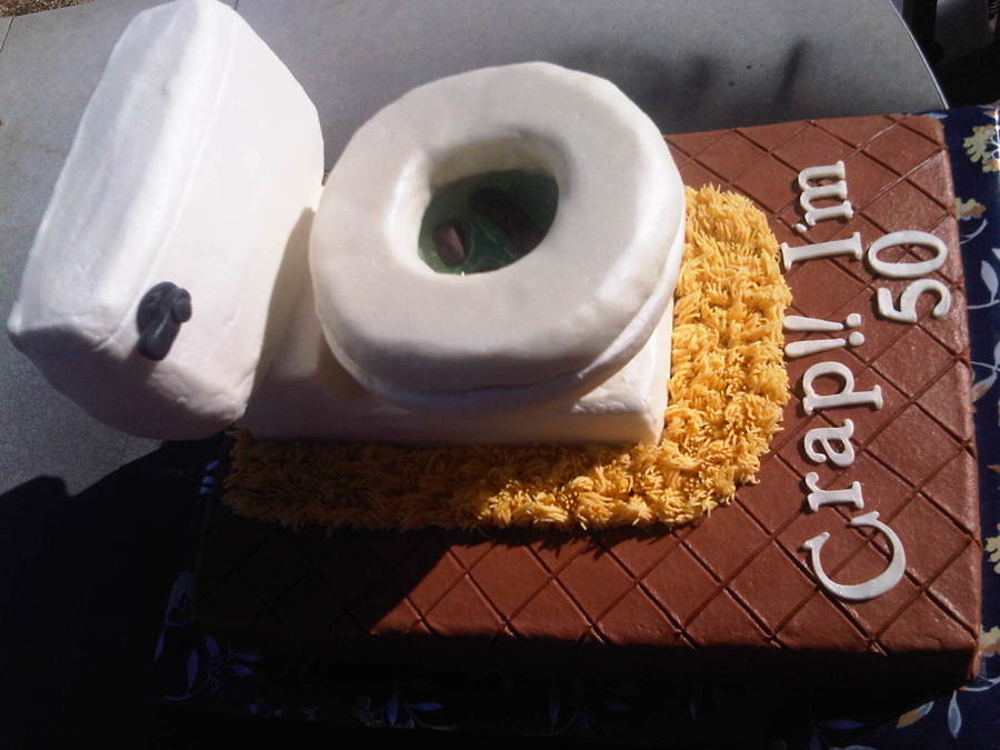 Toilet Cake - CakeCentral.com