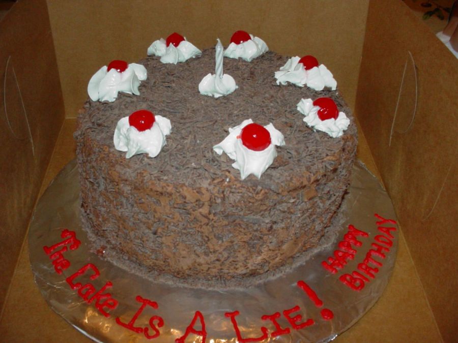 Portal Cake - CakeCentral.com