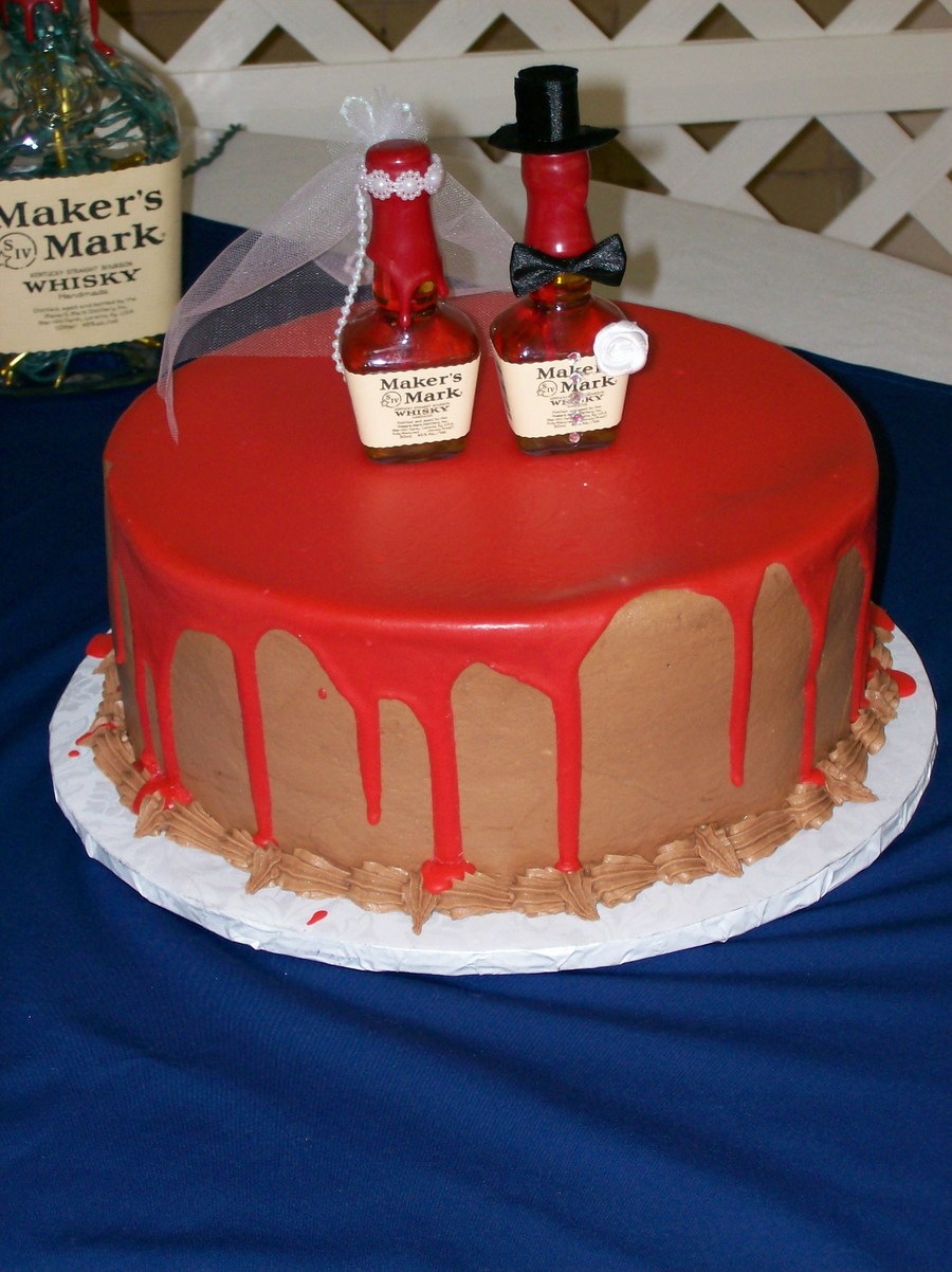 Maker's Mark Groom Cake - CakeCentral.com