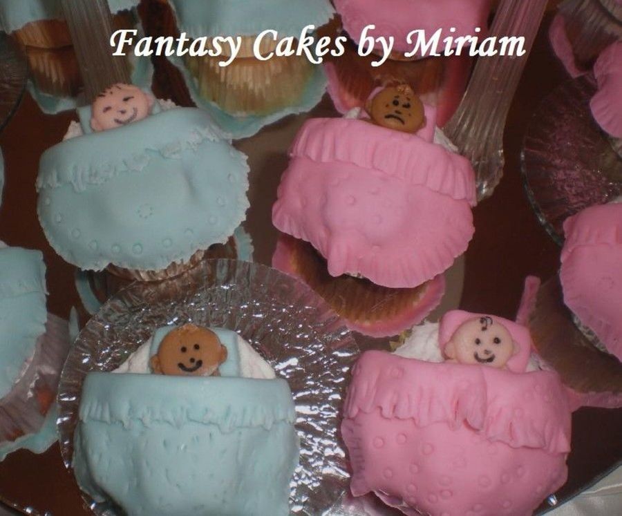 Crying Babies Cupcakes - CakeCentral.com
