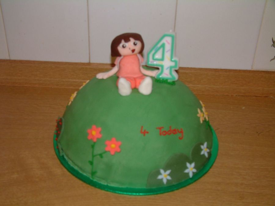 Dora The Explorer Cake - CakeCentral.com