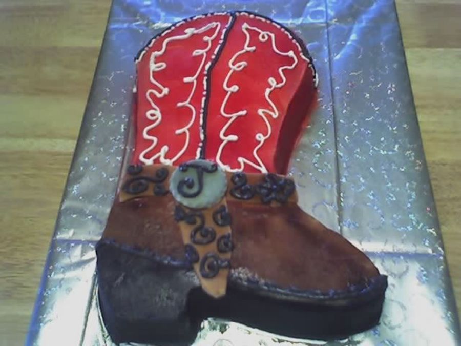 Cowboy Boot - CakeCentral.com