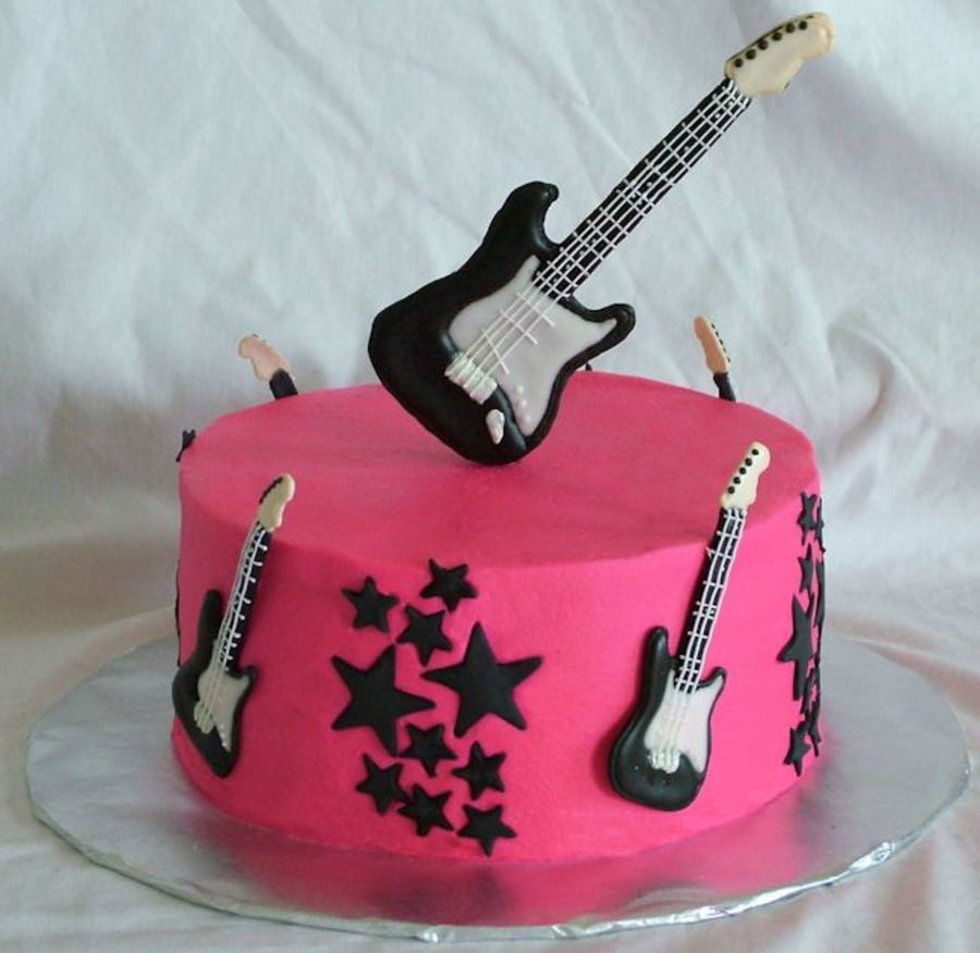 Guitar Cake - CakeCentral.com