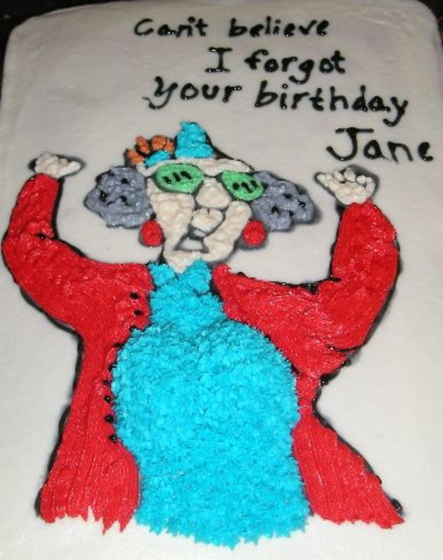 Belated Birthday Cake - CakeCentral.com