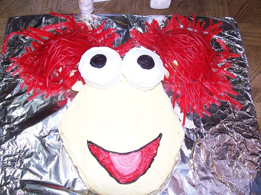 Red Fraggle From Fraggle Rock - CakeCentral.com