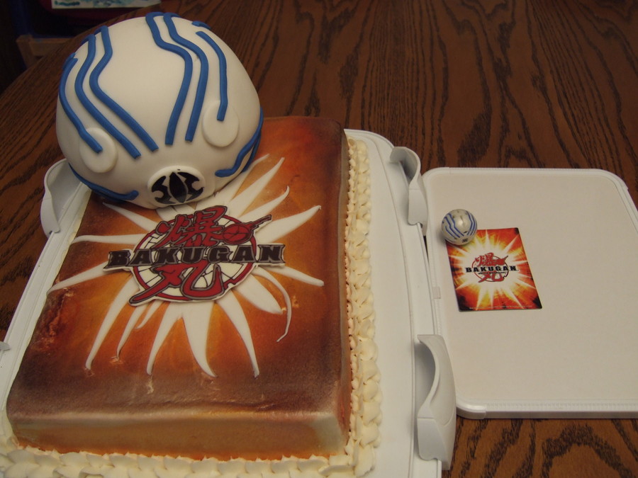 Bakugan Cake - CakeCentral.com