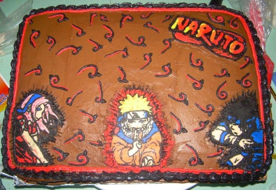 Naruto Cake - CakeCentral.com