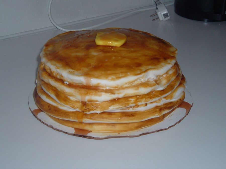 Pancake Cake - CakeCentral.com