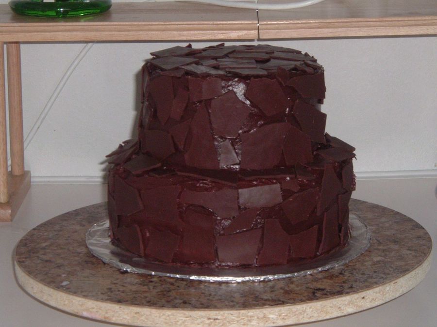 Chocolate Mosaic Cake - CakeCentral.com