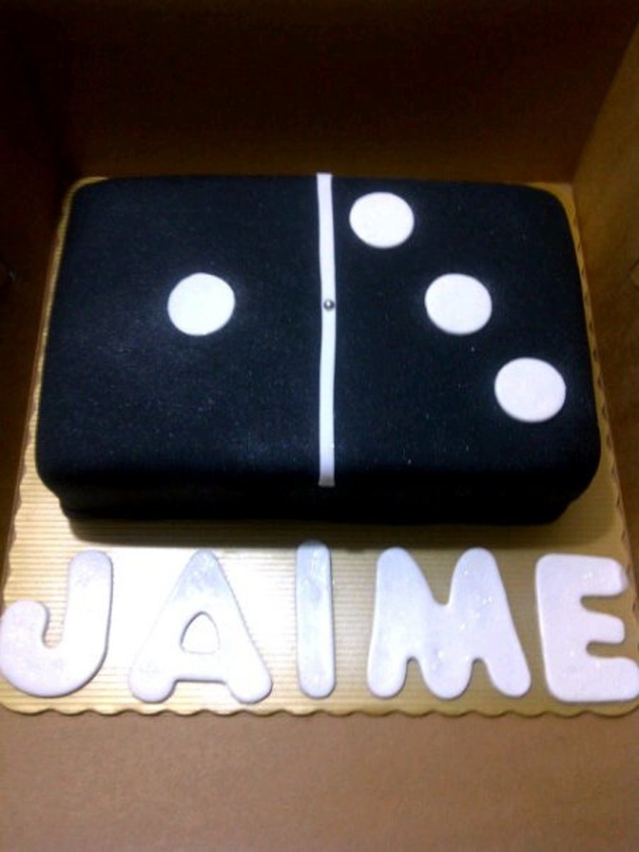 Domino Cake - CakeCentral.com