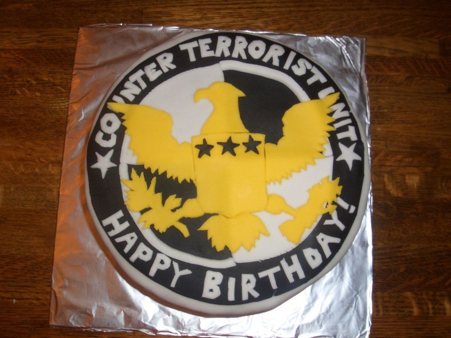 24 Theme: Counter Terrorist Unit - CakeCentral.com