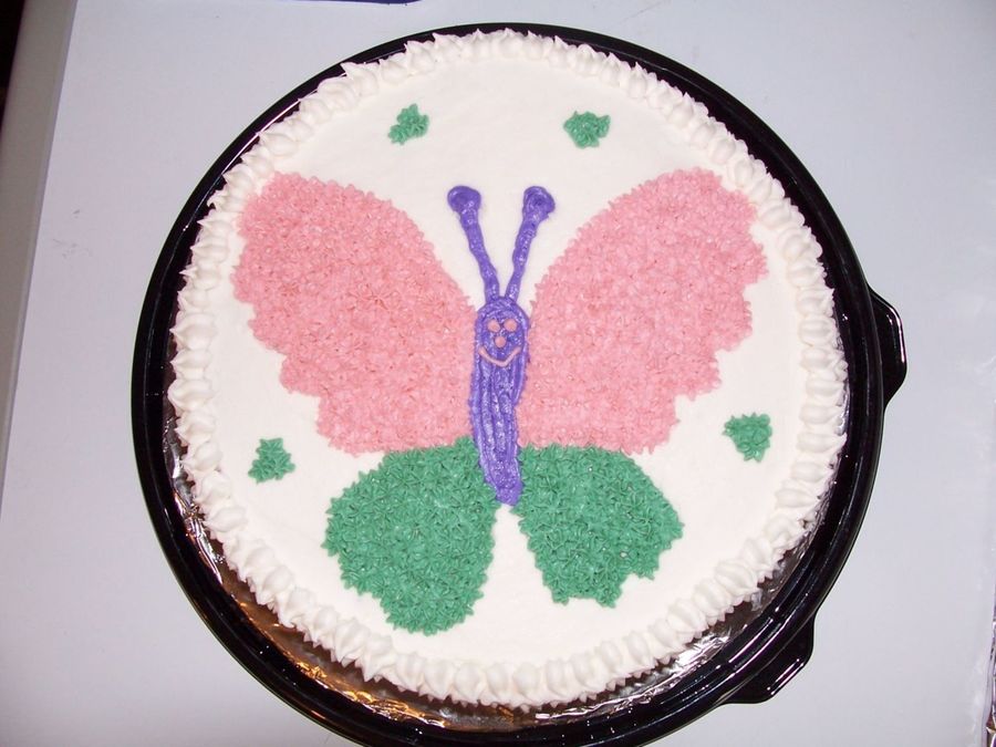 Small Butterfly Cake - CakeCentral.com