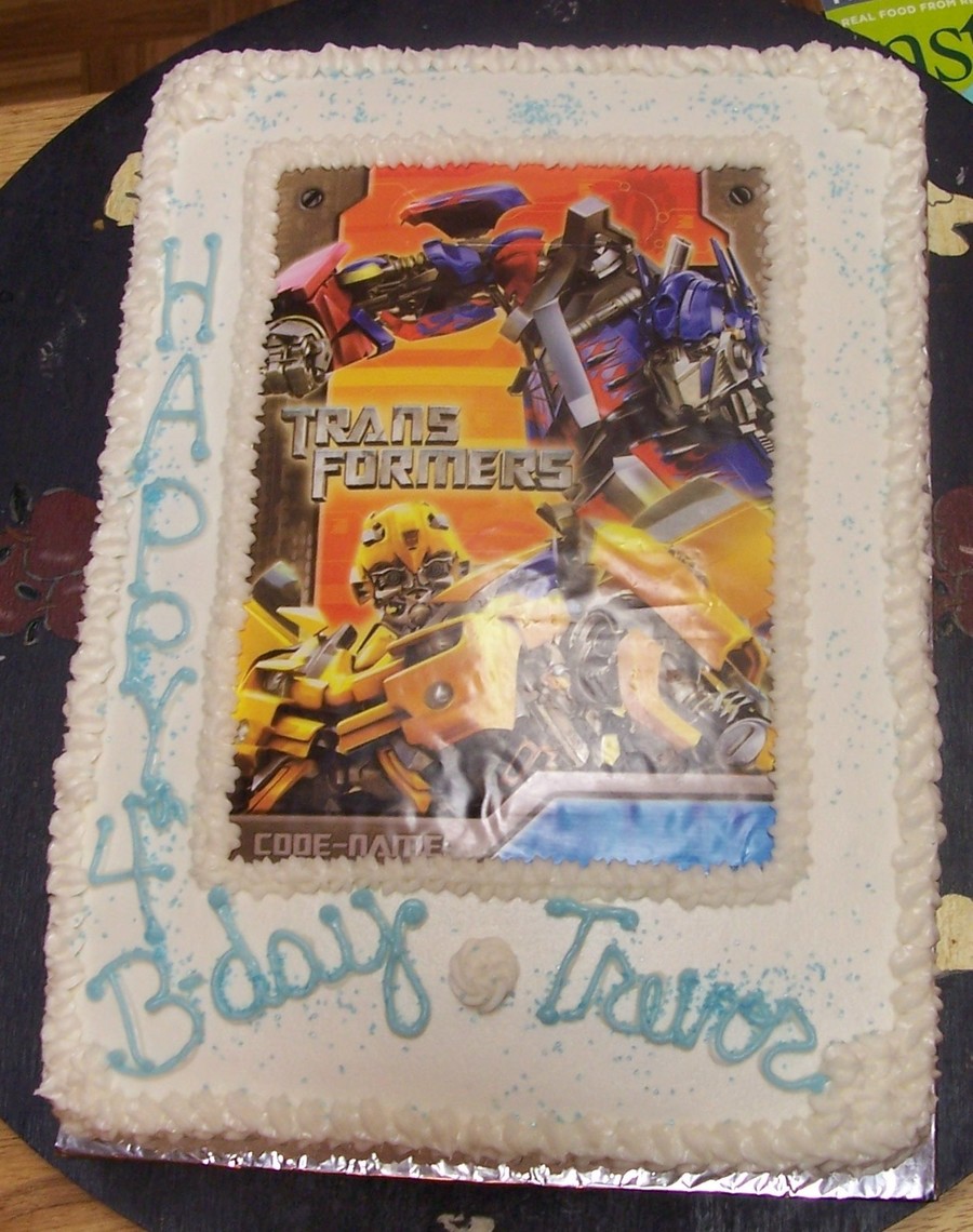 Transformers Cake - CakeCentral.com
