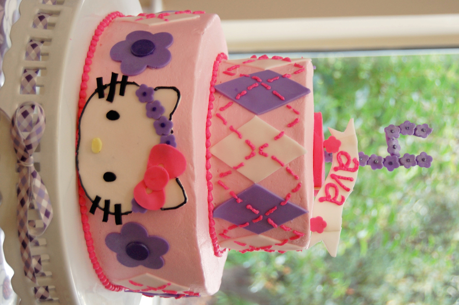 Hello Kitty And Argyle - CakeCentral.com