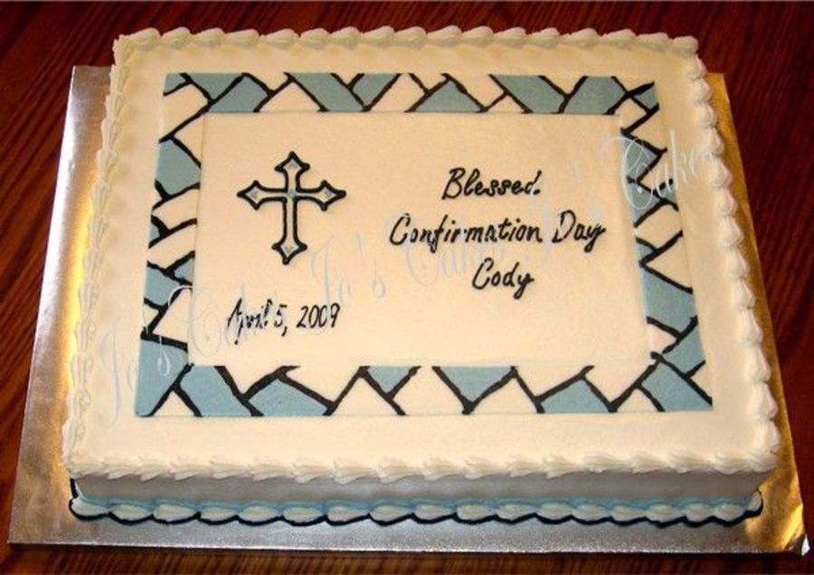 Confirmation Sheet - CakeCentral.com