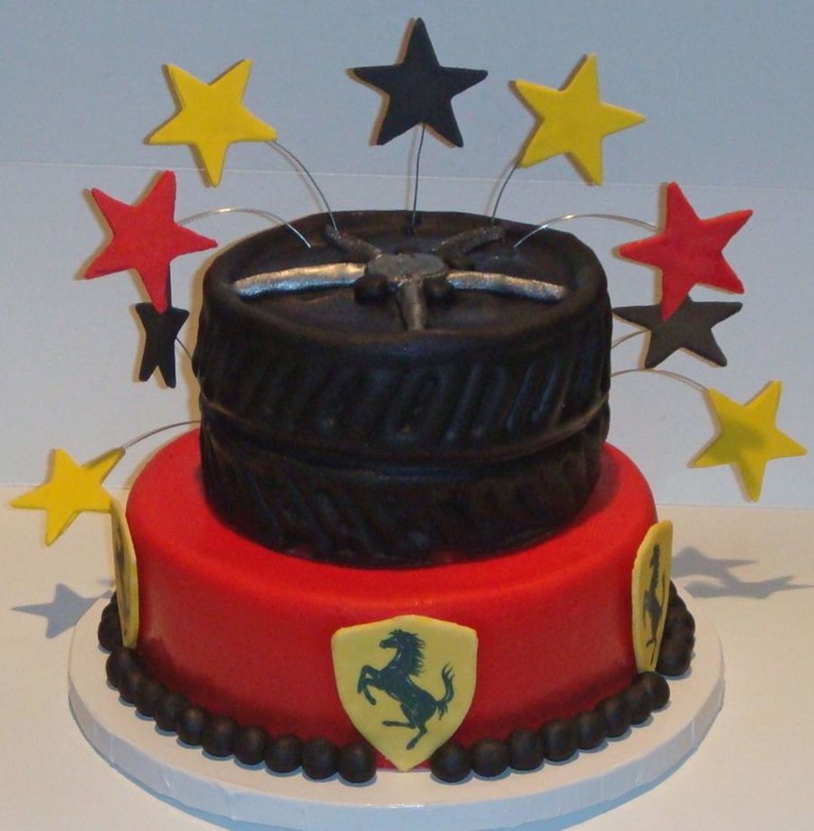Ferrari Birthday Cake - CakeCentral.com