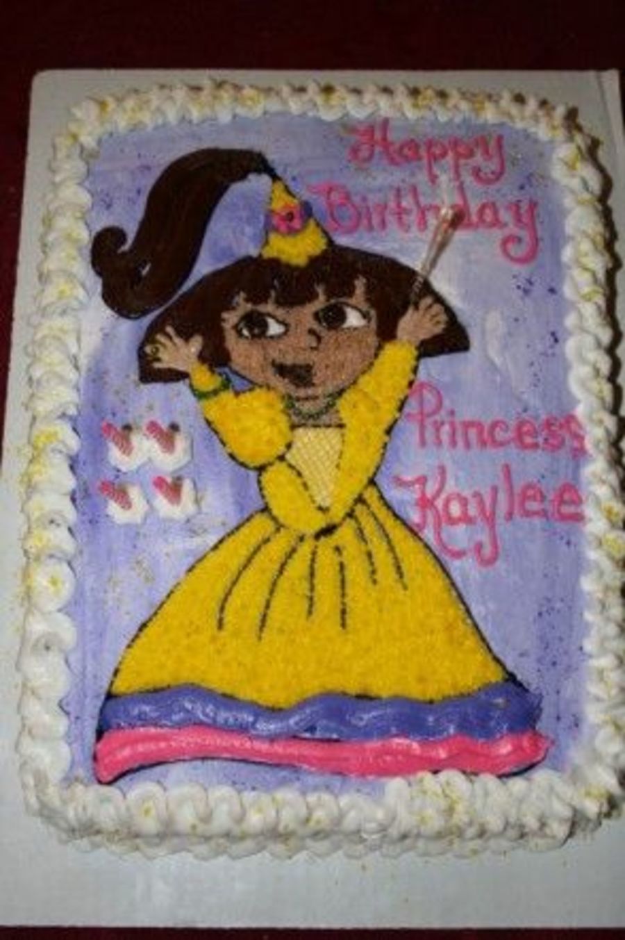 Princess Dora - CakeCentral.com
