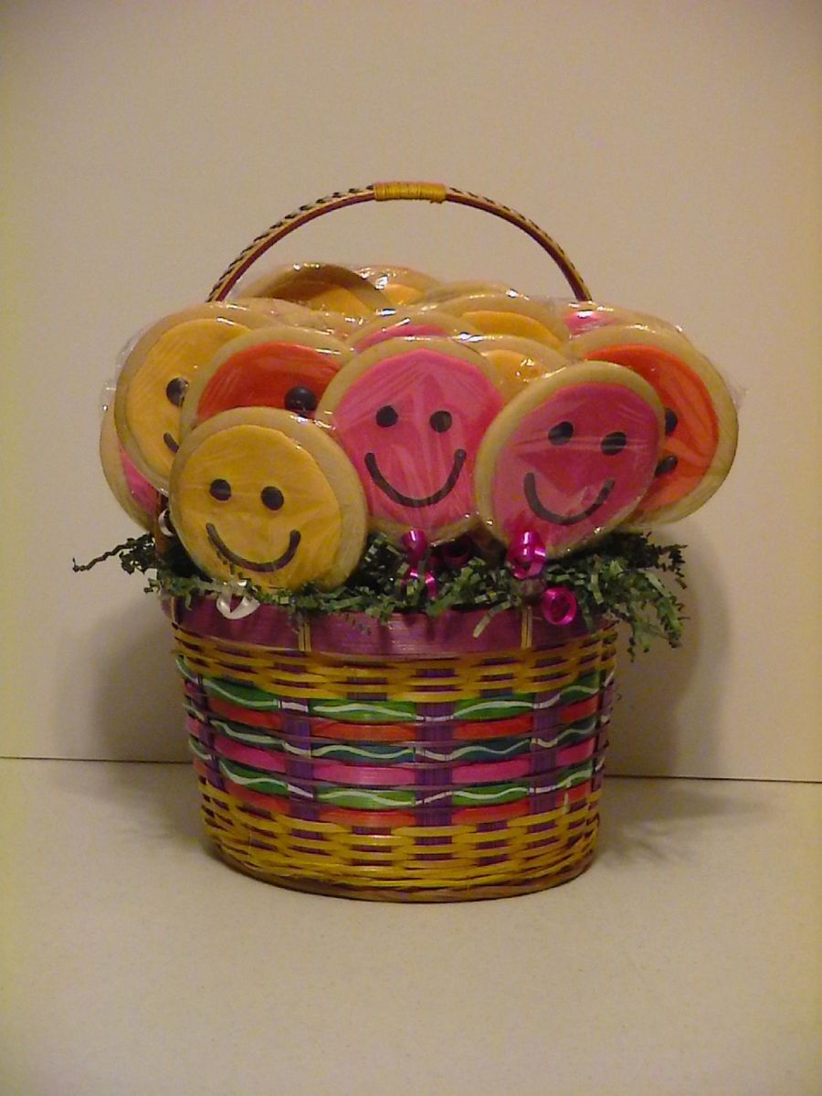 Smiley Face Cookies - CakeCentral.com