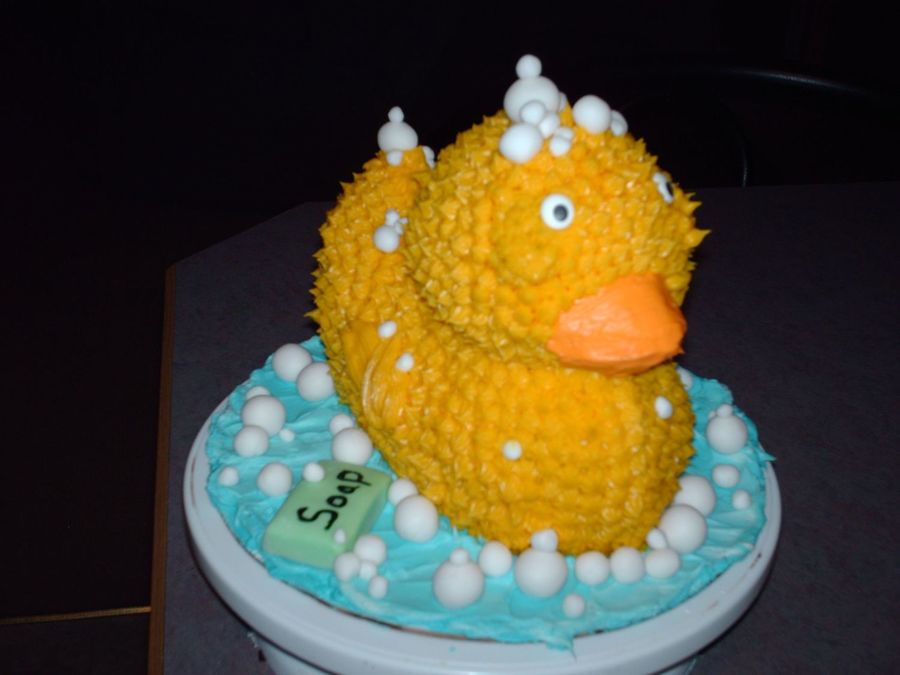 Rubber Duck Bubble Bath - CakeCentral.com
