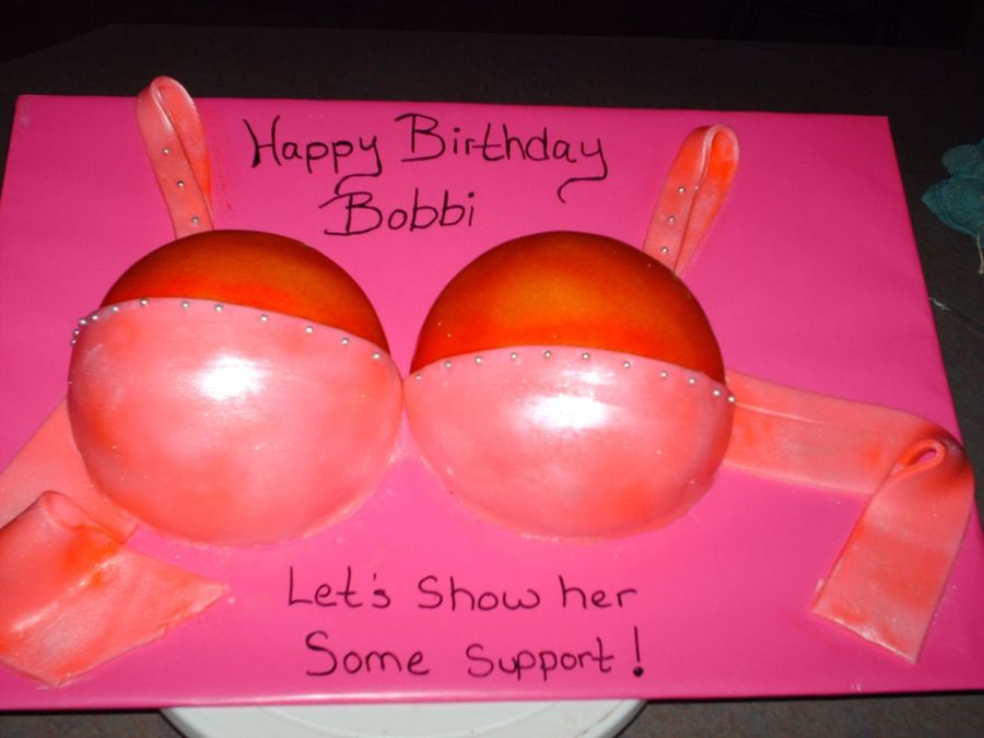 Show Her Some Support - CakeCentral.com