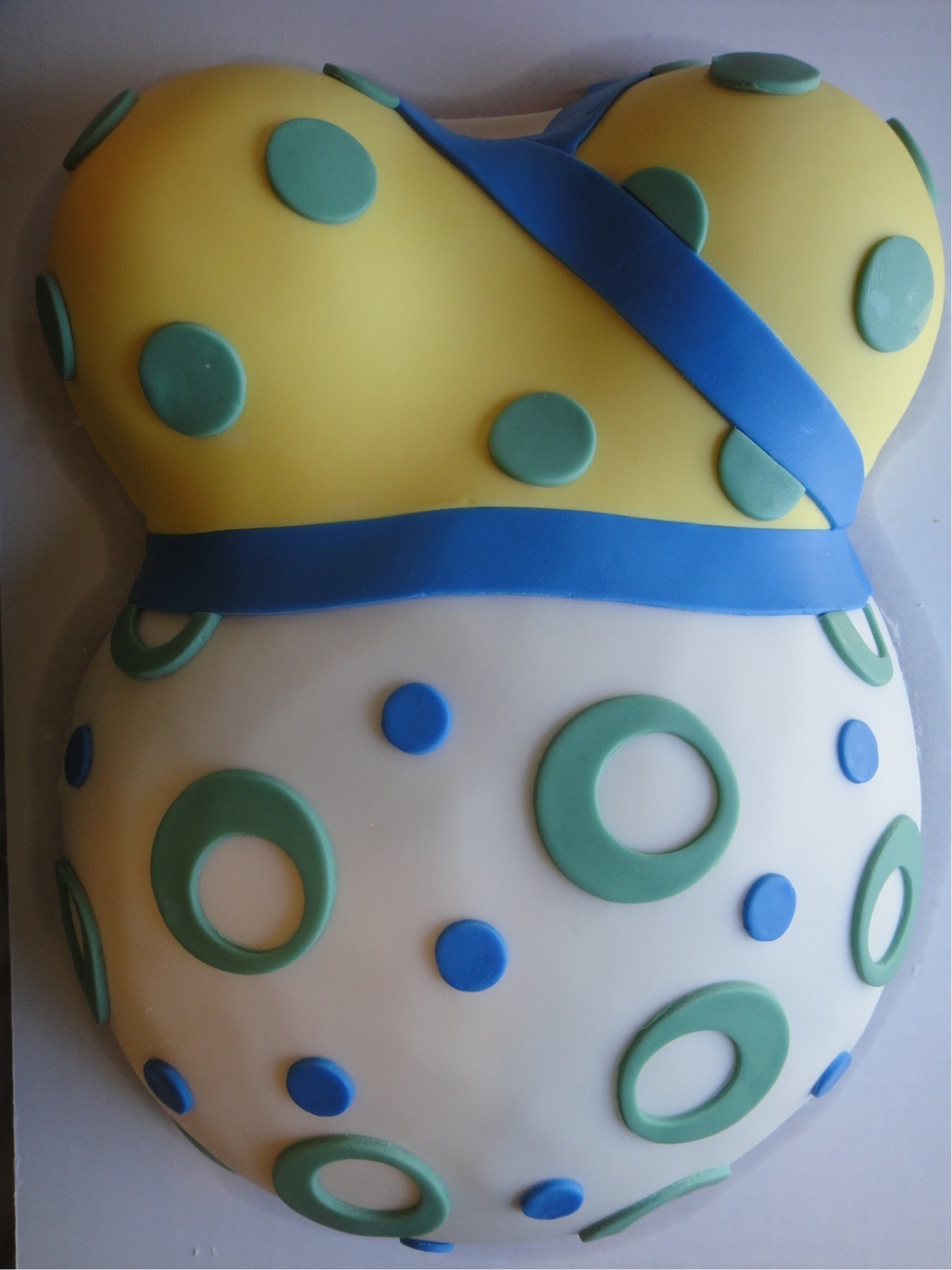 Belly Cake - CakeCentral.com