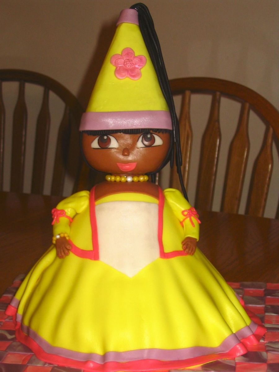 Chubby Princess Dora - CakeCentral.com