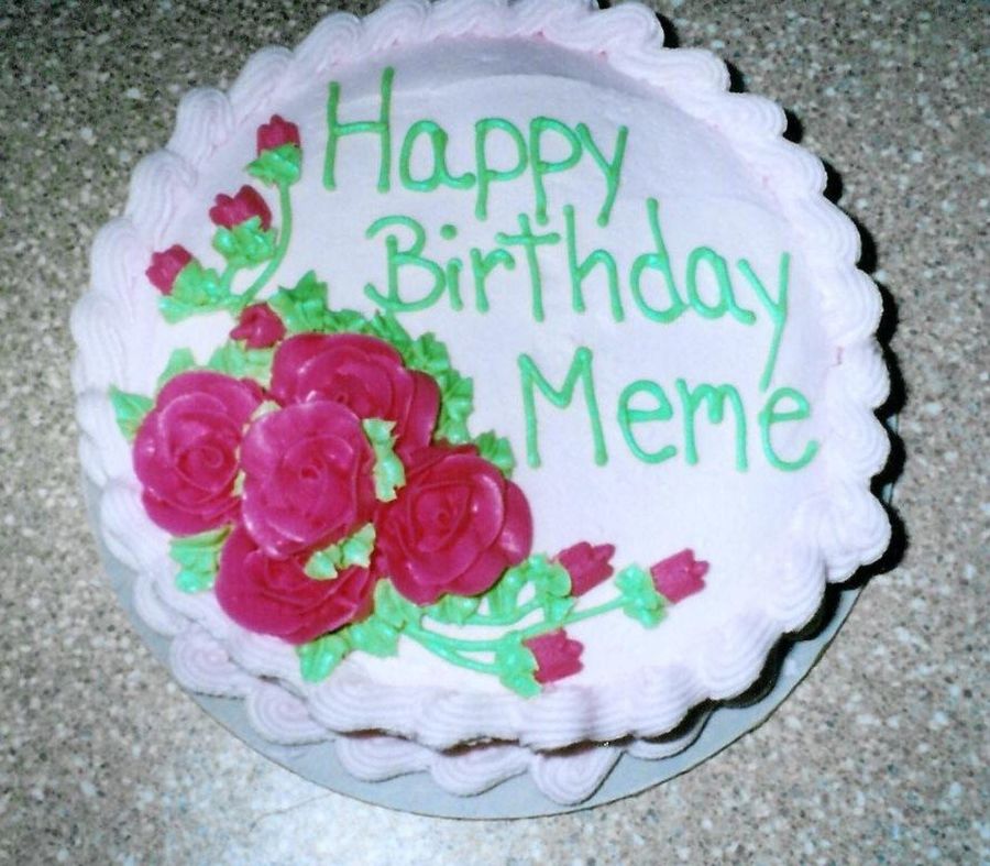 Meme Birthday Cake - CakeCentral.com