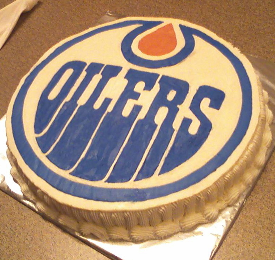 Oilers Logo - CakeCentral.com