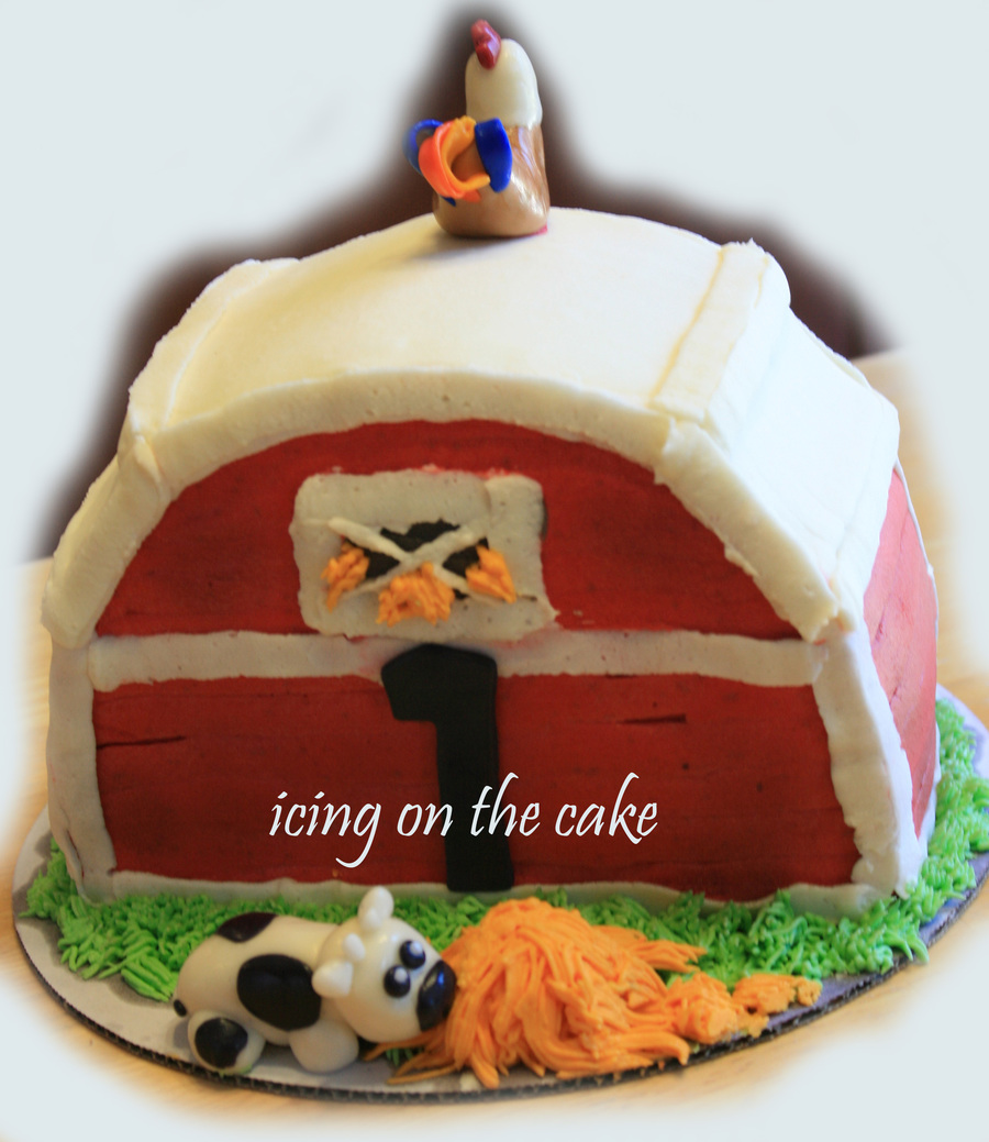 Barn Smash Cake - CakeCentral.com