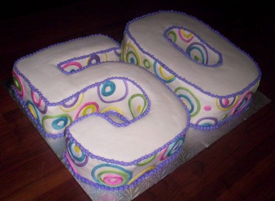 50Th Birthday - CakeCentral.com