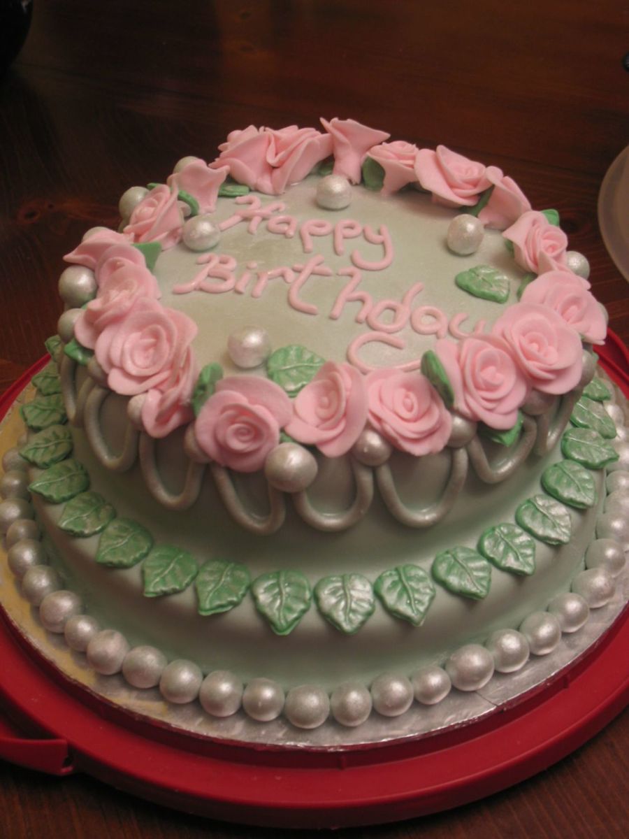 Cake For Grandma - CakeCentral.com
