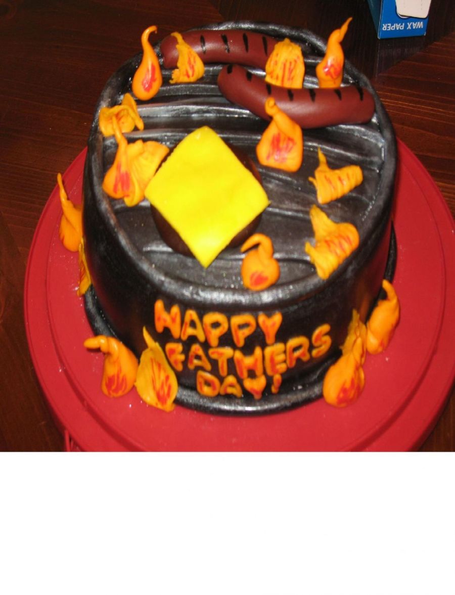 Bbq Cake - CakeCentral.com