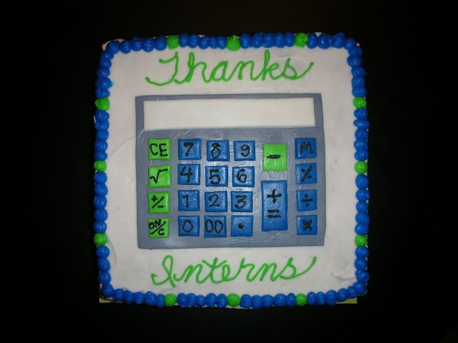 Intern Farewell - CakeCentral.com