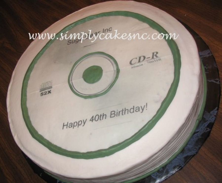 Cd Cake - CakeCentral.com