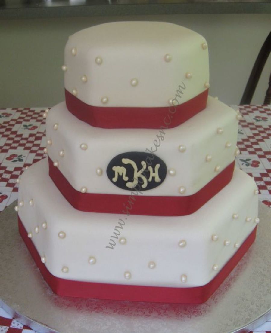 Hexagon Shaped Cake - CakeCentral.com